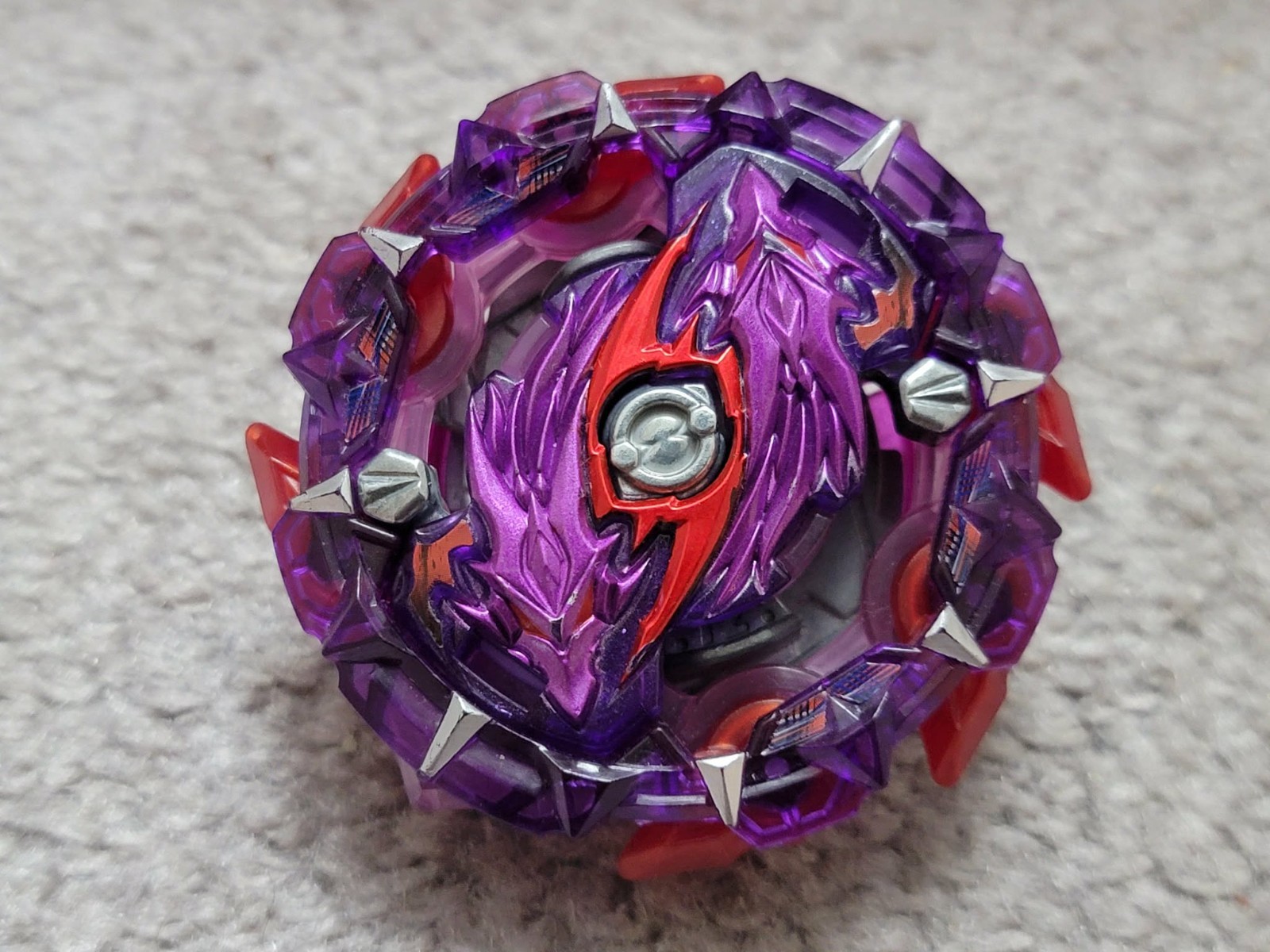 Tact Longinus 12Expand Trans' Sou + stickers Beyblade TAKARA TOMY BURST ...