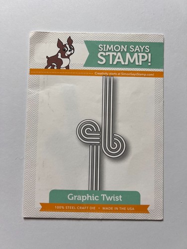 Simon Says Stamp! Graphic Twist die. New | eBay