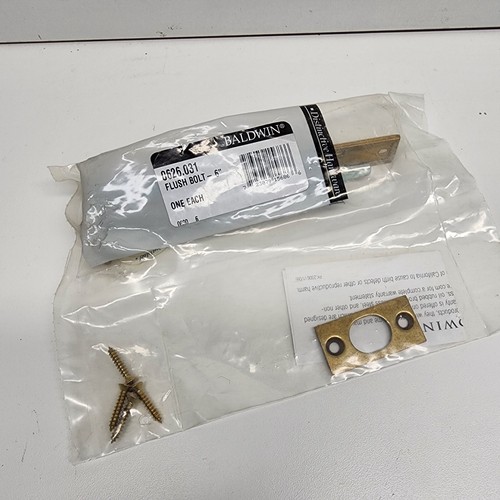Baldwin 6" Flush Bolt 0626-031 | eBay