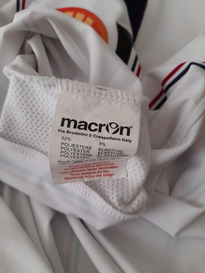 MAGLIA CALCIO BOLOGNA FC 1909 MATCH WORN N°36 SCALINI 2014/2015 MACRON | eBay UK