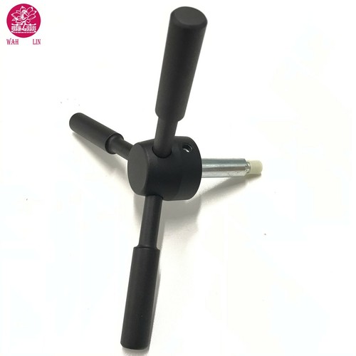 3 Spoke Gun Safe Handle Replacement Heavy-Duty Black For Fireproof Safe ...