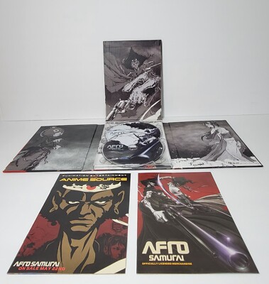 Afro Samurai (DVD, 2007, Directors Cut Uncut, 2-Disc Anime) Samuel L ...
