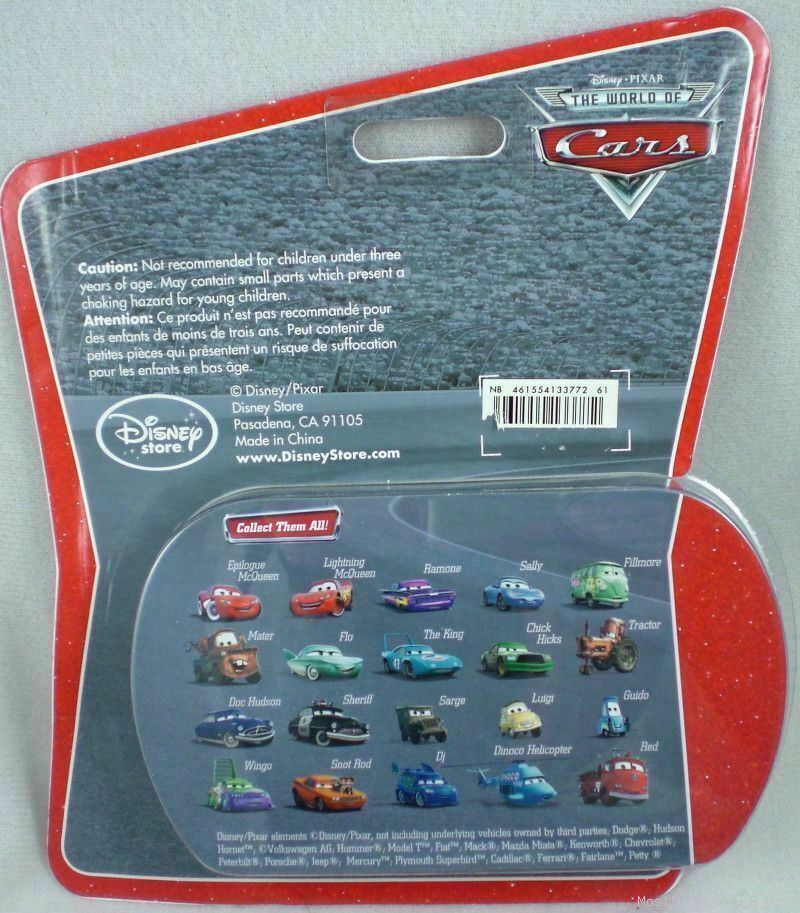 New Disney Store Pixar CARS Sheriff Replica Diecast Toy 1:43 3+ Rare ...