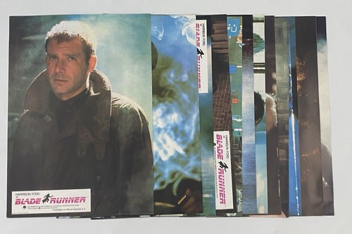 BLADE RUNNER Spanish 12 Card Lobby Set (VF-) 9 1/2"x11 1/4" Movie ...