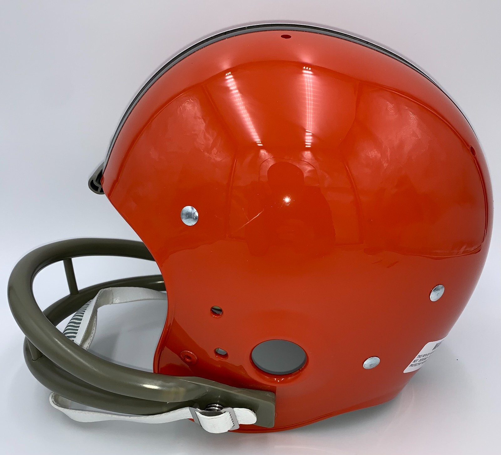 JIM BROWN signed/autographed CLEVELAND BROWNS Riddell TK 2-Bar Helmet w ...