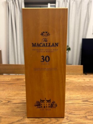 The Macallan Single Malt Whisky Wooden Box Empty Boxes Color Brown used ...