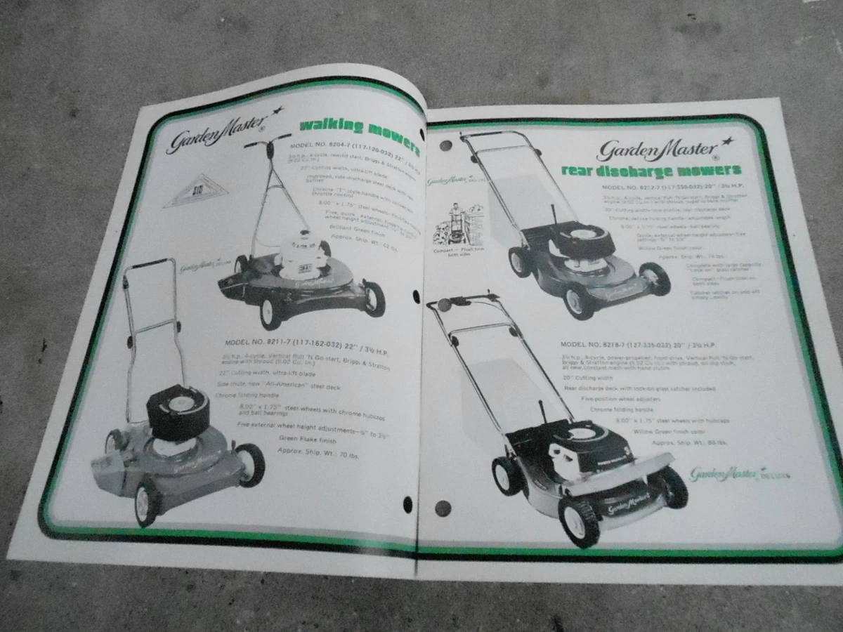 Garden Master Lawn Mower | Fasci Garden