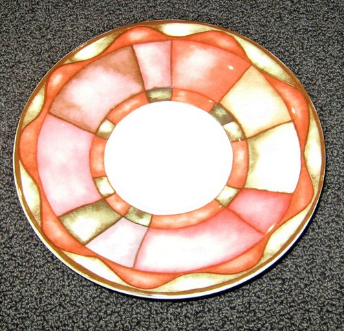Sasaki Magnolia Pattern Designed by Paula Zanger Saucer Plate for Cup 6 ...