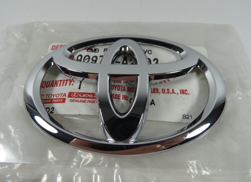 11-19 Toyota Corolla Rear Emblem Back Trunk Chrome Badge Symbol Logo ...