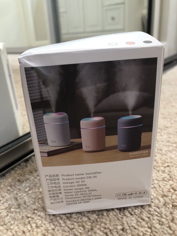 H2O Portable Air Humidifier - White | eBay
