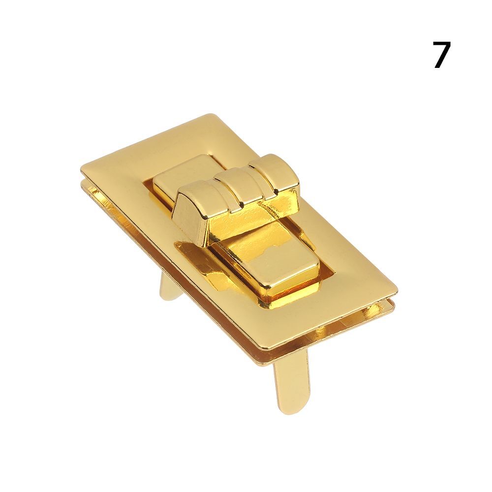 Closure Hardware Closure DIY Handbag Bag Purse Metal Clasp Twist Lock ...