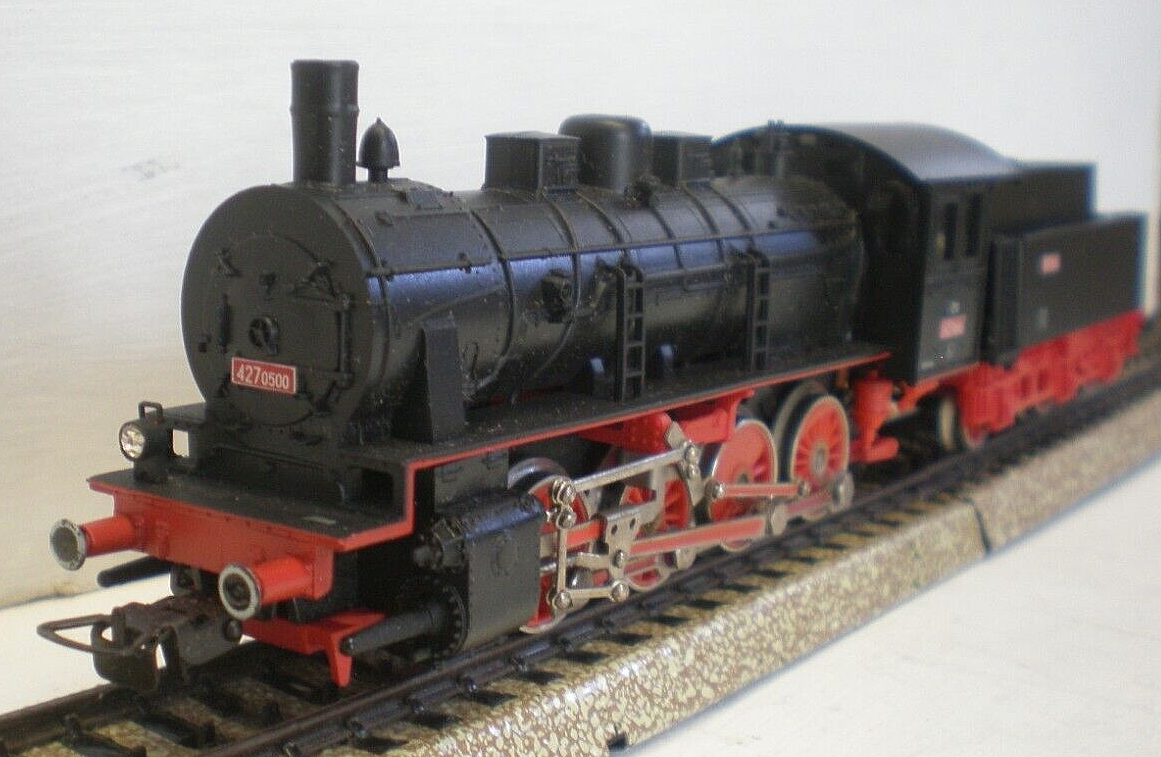 Vintage Piko HO BR55 Steam Locomotive & Tender O.V.P. Good Working ...
