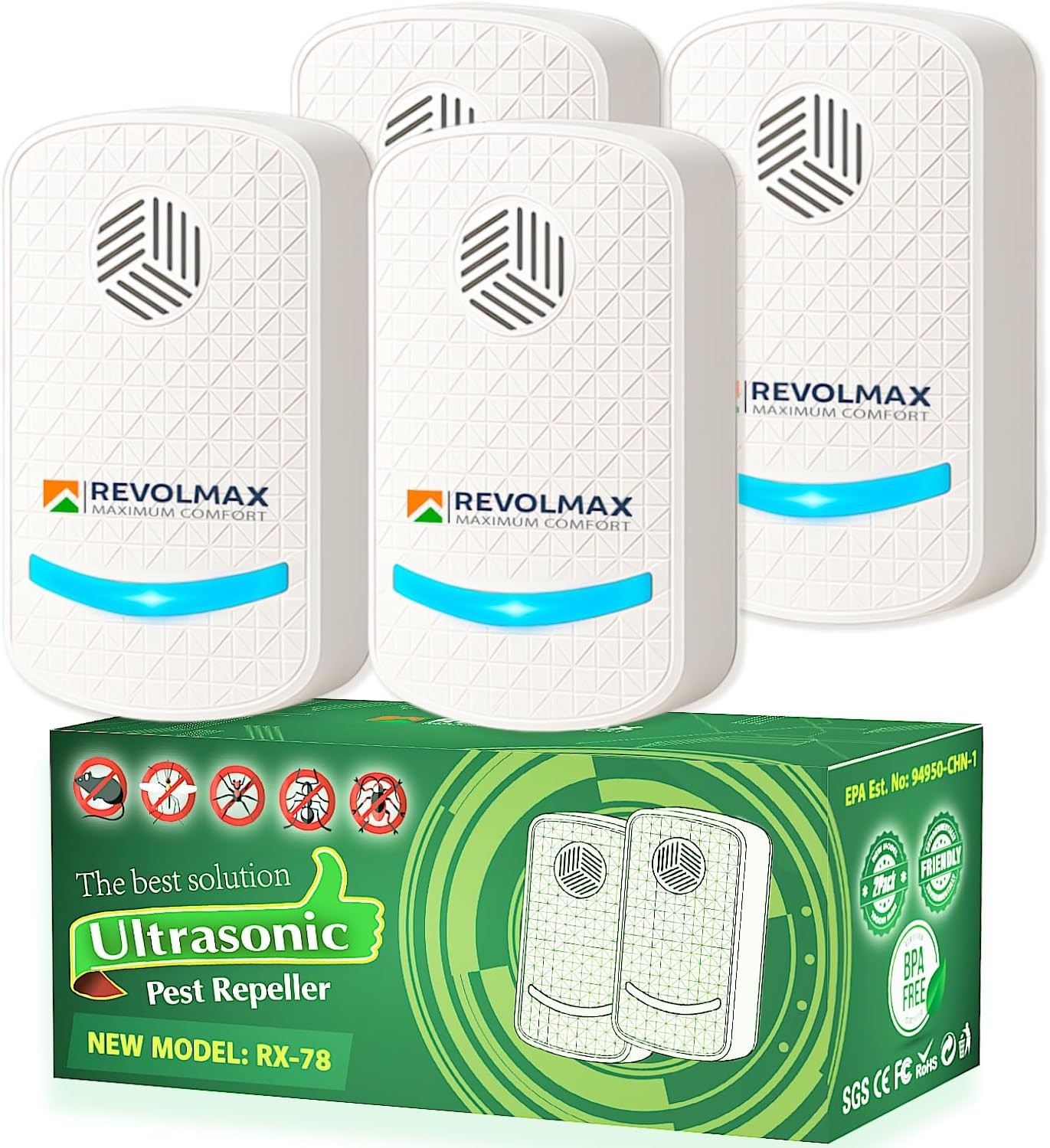 T-1, Ultrasonic Pest Control Repeller - Electronic & Ultrasound | eBay