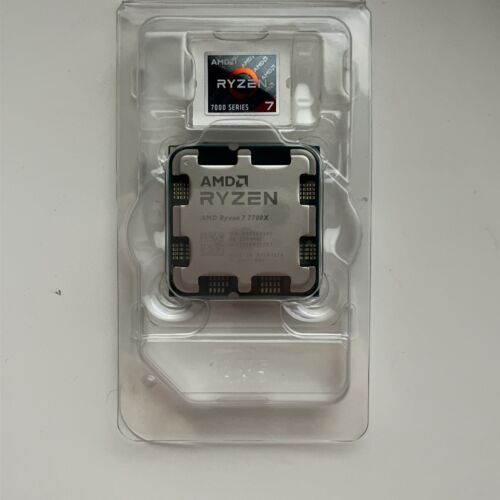 Amd Ryzen 7 7700x Processor 5 4 Ghz 8 Cores Lga 1718 Socket Am5 Box