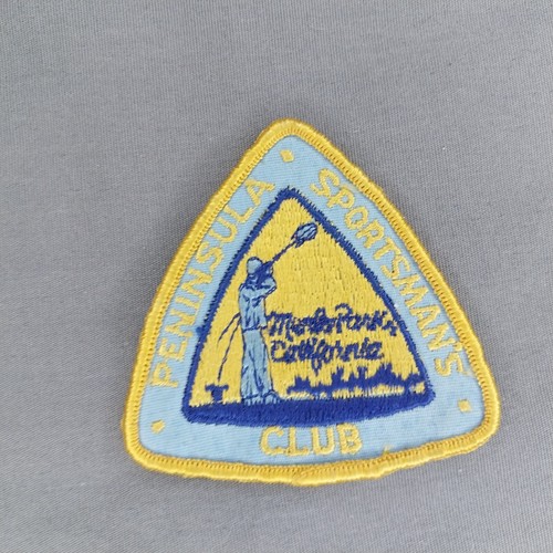 Peninsula Sportsman's Club Menlo Park CA California 3" Triangle Patch ...