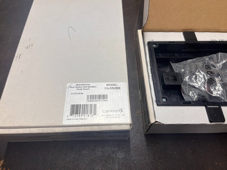 Control4® DS2 Door Station, Flush Mount Back Box. C4-DS2BB. | eBay