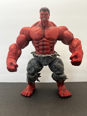 MARVEL Select RED HULK 2011 Diamond Select Action 9" Collectors Edition ...
