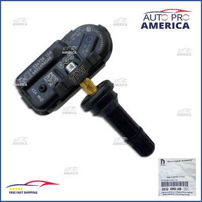 (1) NEW MOPAR OEM 2014-2023 JEEP CHEROKEE RAM 1500 2500 433MHz TPMS ...