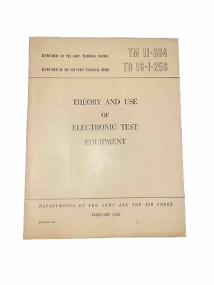 Department of The Army Technical Manual TM 11-664-T0 16-1-256 1952 ...