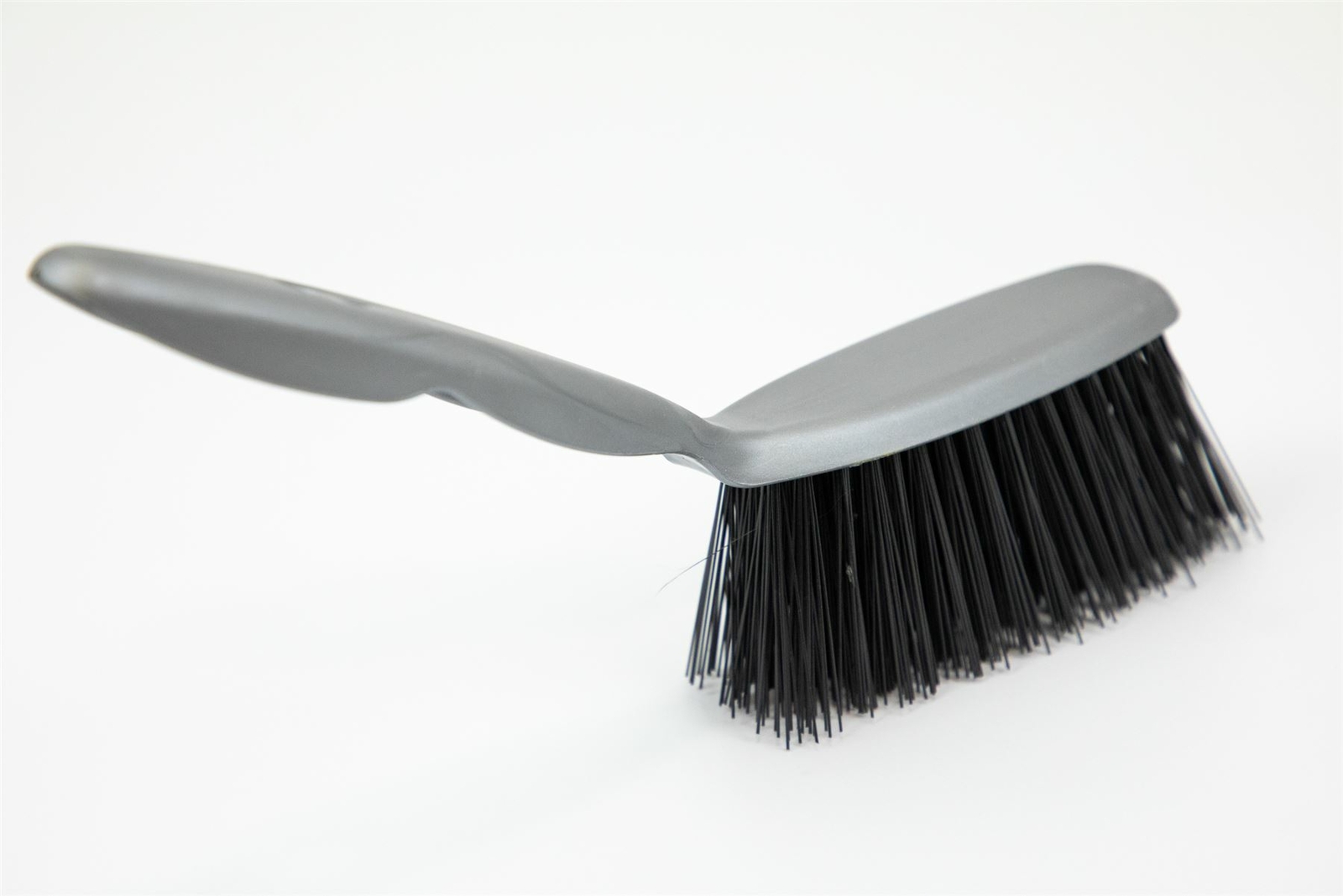 Stiff Bristle Hand Brush with Handle Small Hard Scrubbing Home Cleaning ...