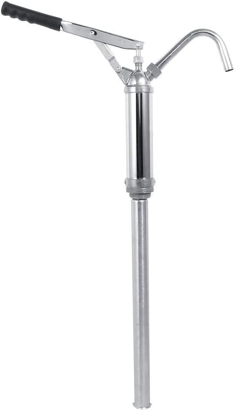 Lever Action Barrel Pump, 55 Gallon Manual Oil Drum Pump Heavy Duty ...