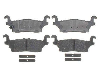 Rear AC Delco Gold Ceramic Brake Pad Set fits Hummer H3 2006-2010 ...