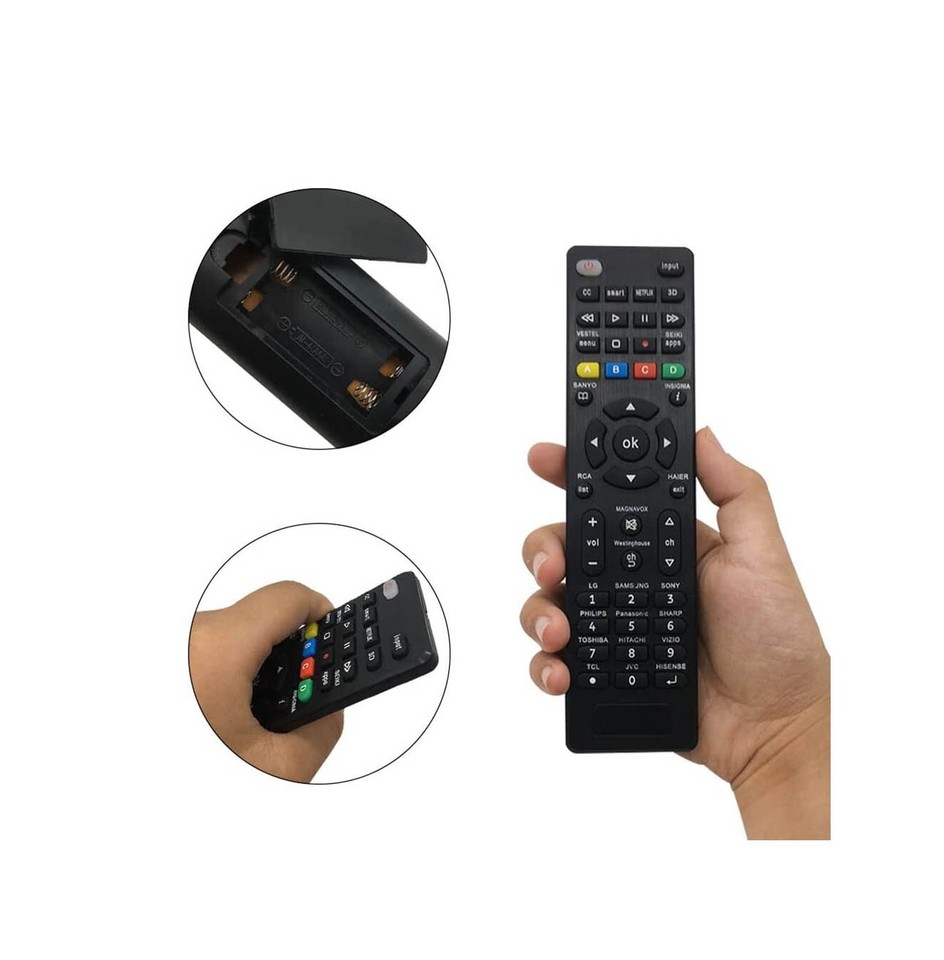 All in One Universal Remote Control Compatible With Multi-Brand Remote ...