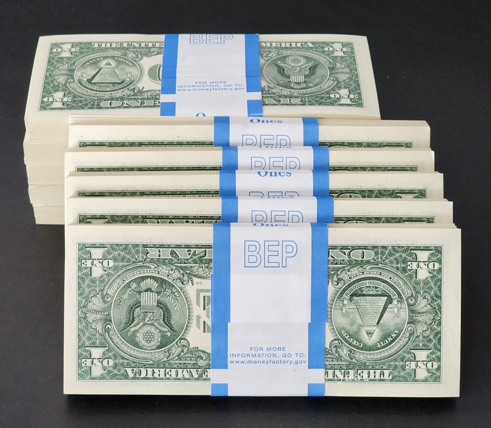 (10) 2017A $1 Dollar Bills Consecutive Serial # NEW UNCIRCULATED from ...