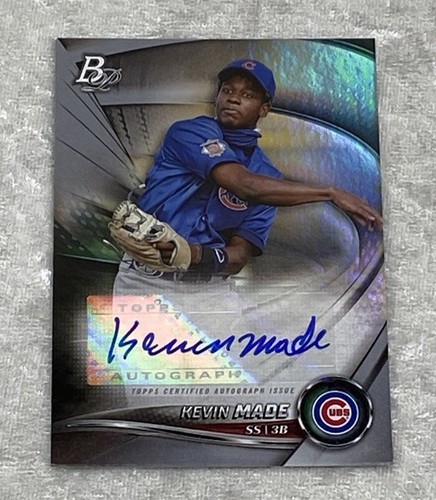Kevin Made 2022 Bowman Platinum Certified Autograph Cubs Baseball Card ...