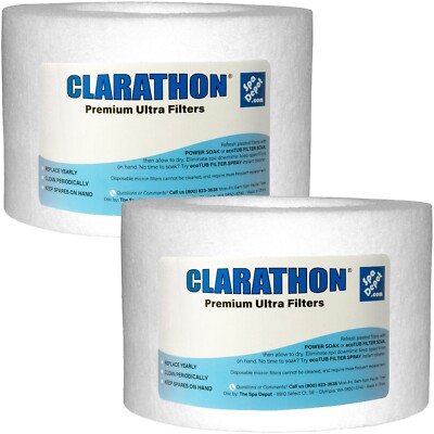 Micro Clean Hot Tub Filter Cartridges for Sundance Spas - 2 pack 6540 ...