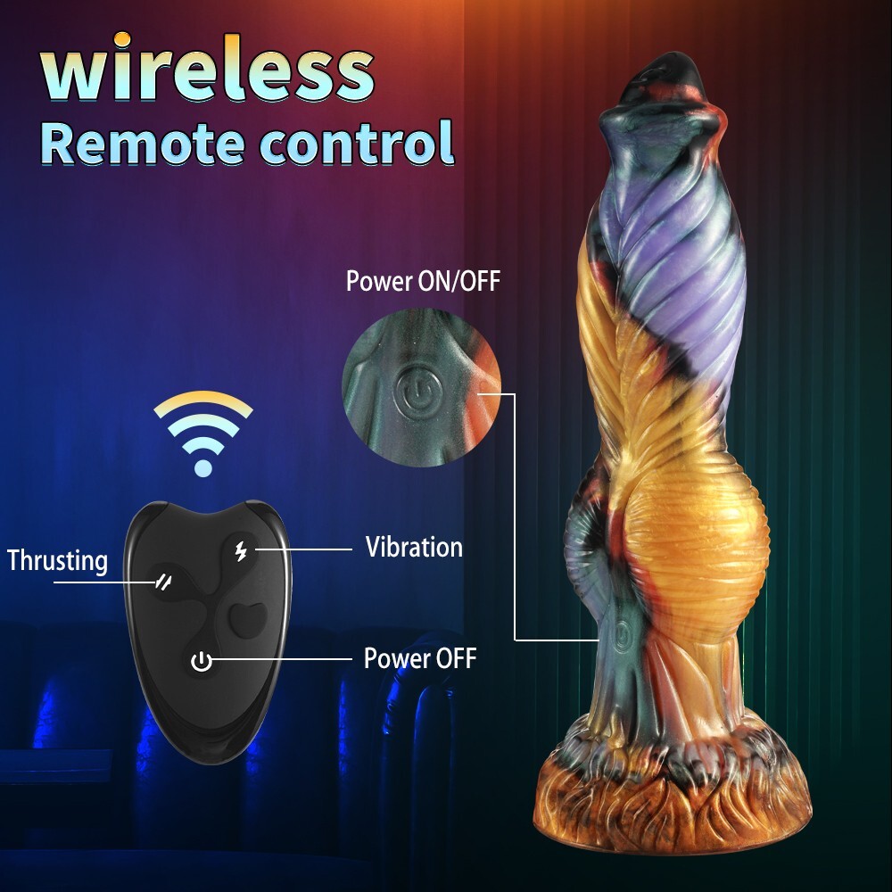 Monster Fantasy Big Thrusting Dildos Butt Plug Prostate Massage Anal ...