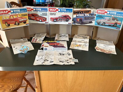 Vintage Snap Tite/together Empty boxes with stickers and directions | eBay