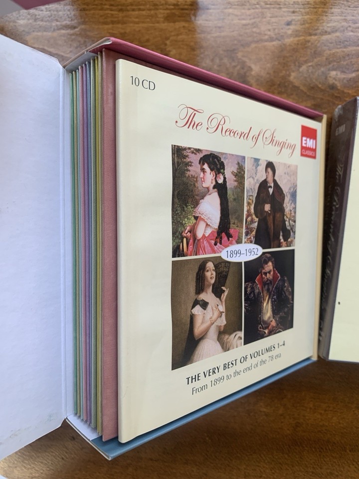 Set of 2 The Record Of Singing 20 CDs Best Of Volumes 1-4 & 5 BOX SETS ...