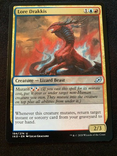 MTG Magic 1x x1 - Lore Drakkis Ikoria:LOB Ed NM - Make OFFER! | eBay