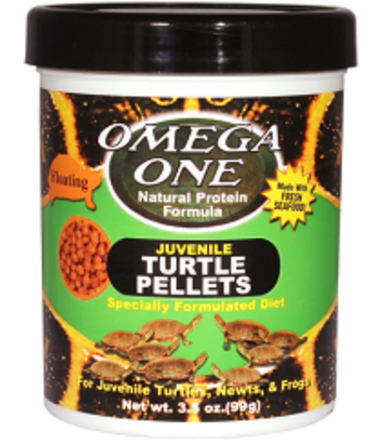 Omega One Juvenile Turtle Pellets 3 5oz for sale online | eBay
