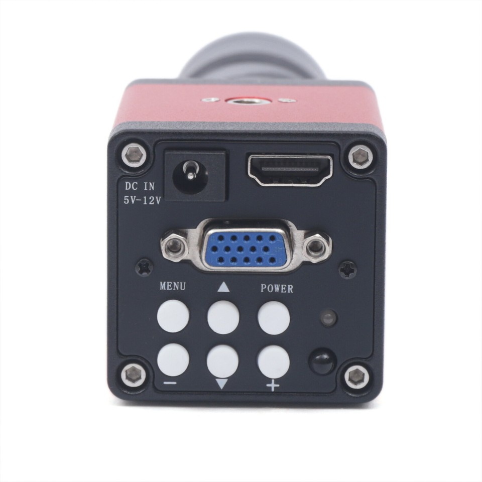 HDMI Video Microscope VGA Camera HD Industrial Digital USB Lens 1080p ...