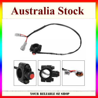 22mm Universal Stop Start Kill Horn Switch Button Motorcycle ATV Quad ...