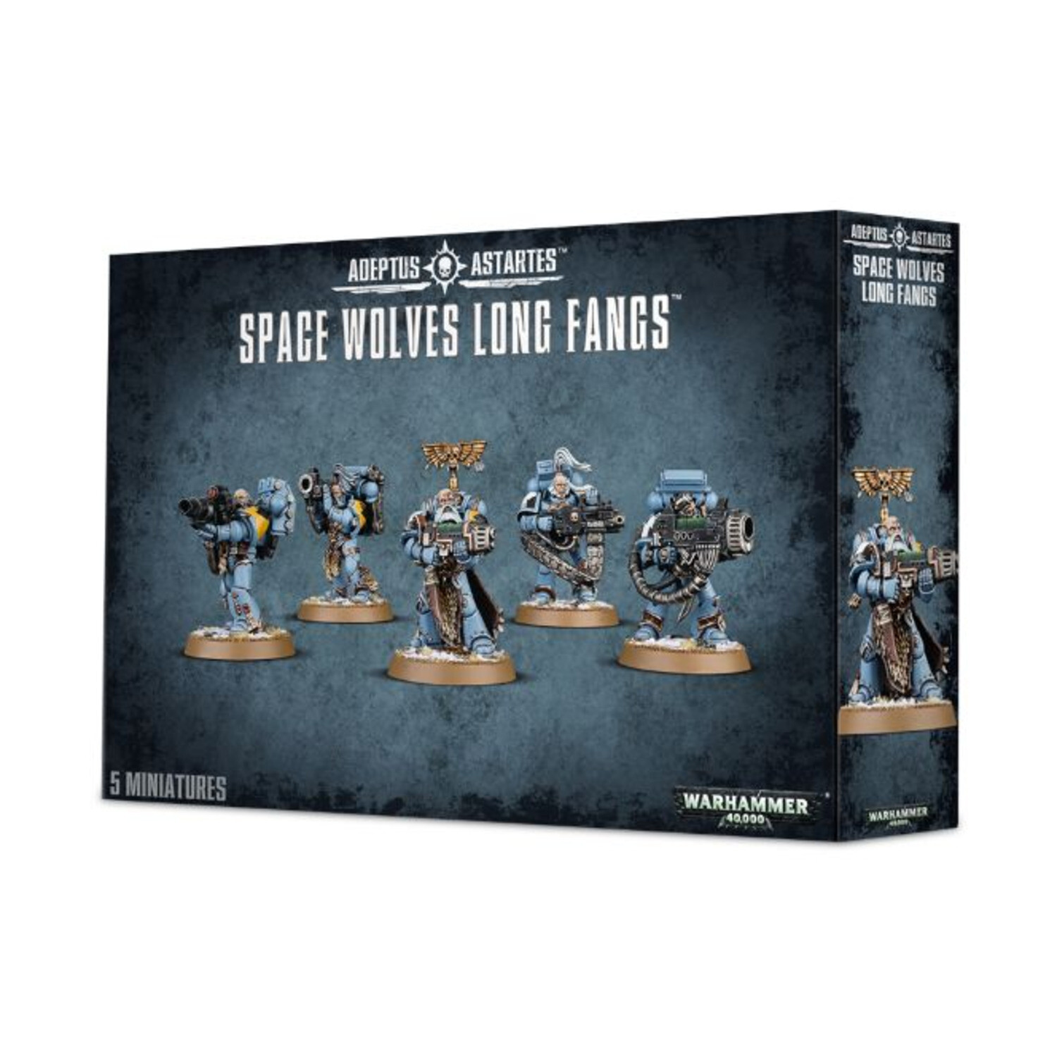 GW 40k Space Marines Space Wolves Long Fangs (2015 Ed) SW (New) | eBay