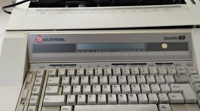 TA Adler Royal Satellite 80 Typewriter | eBay