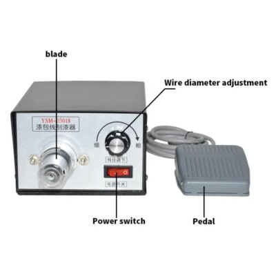 1PC Enameled Wire Paint Scraper Machine Wire Stripping Machine YSM ...