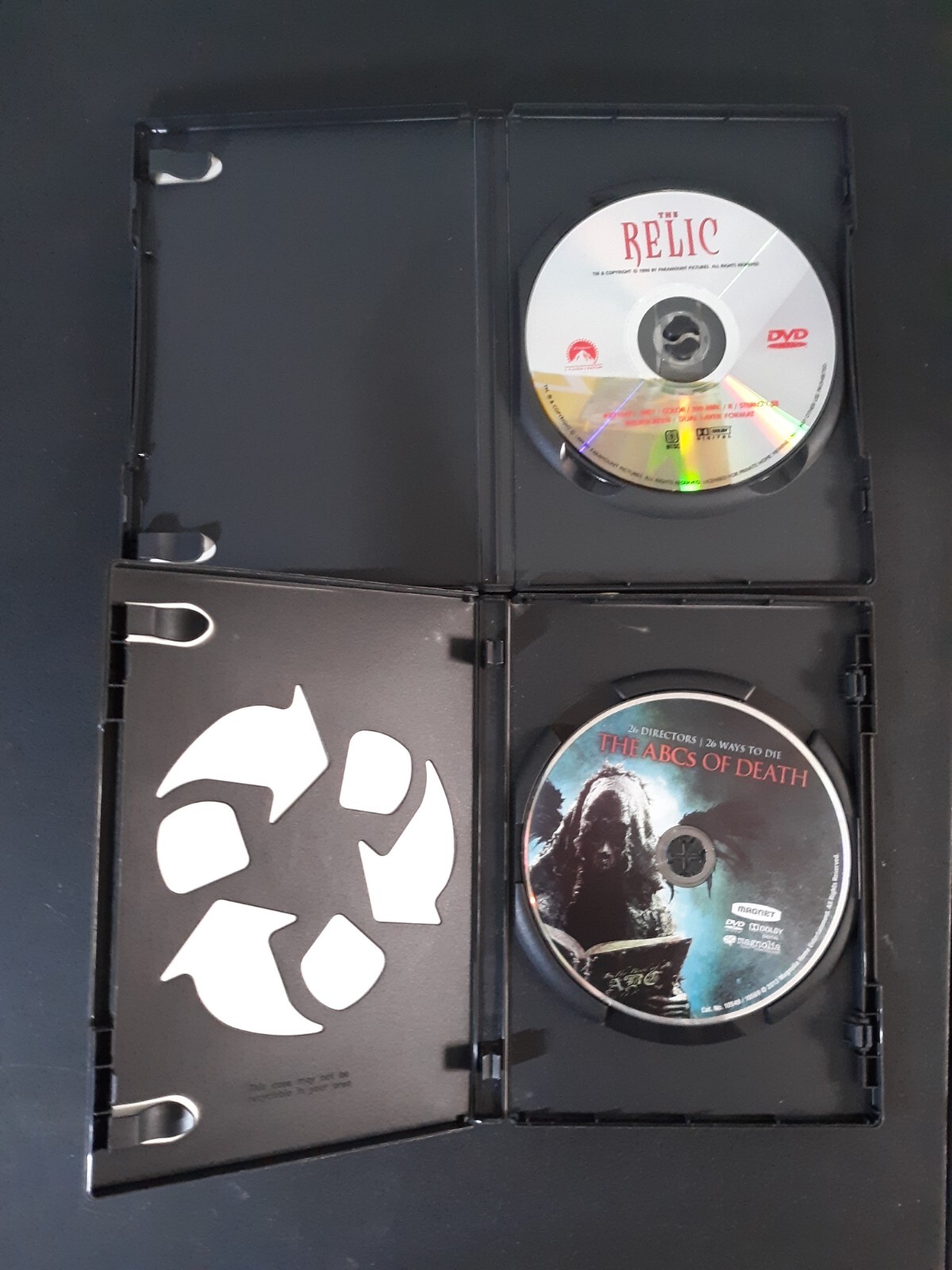 The Relic DVD and The ABCs Of Death DVD Lot of 2 Horror 97363315476| eBay