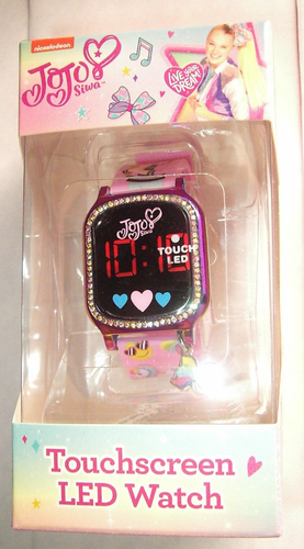 JoJo Siwa LED Touchscreen Watch WITH BUTTERFLY LOCKET Girls Age 6+ Pink ...