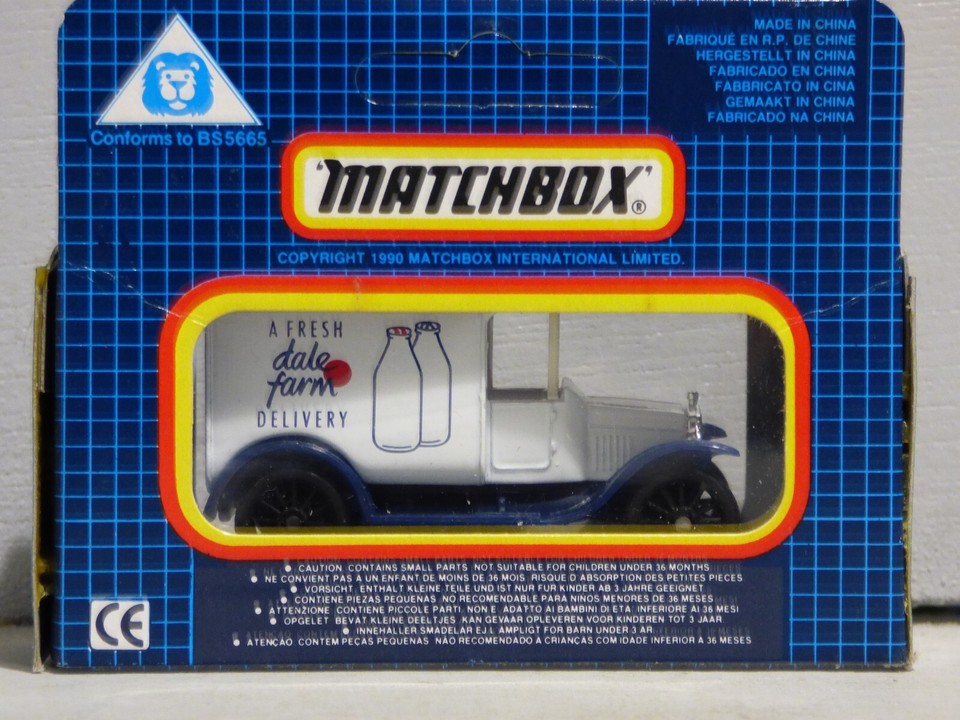 Matchbox Superfast 44 Ford Model T van Dale Farm Dairies white | eBay