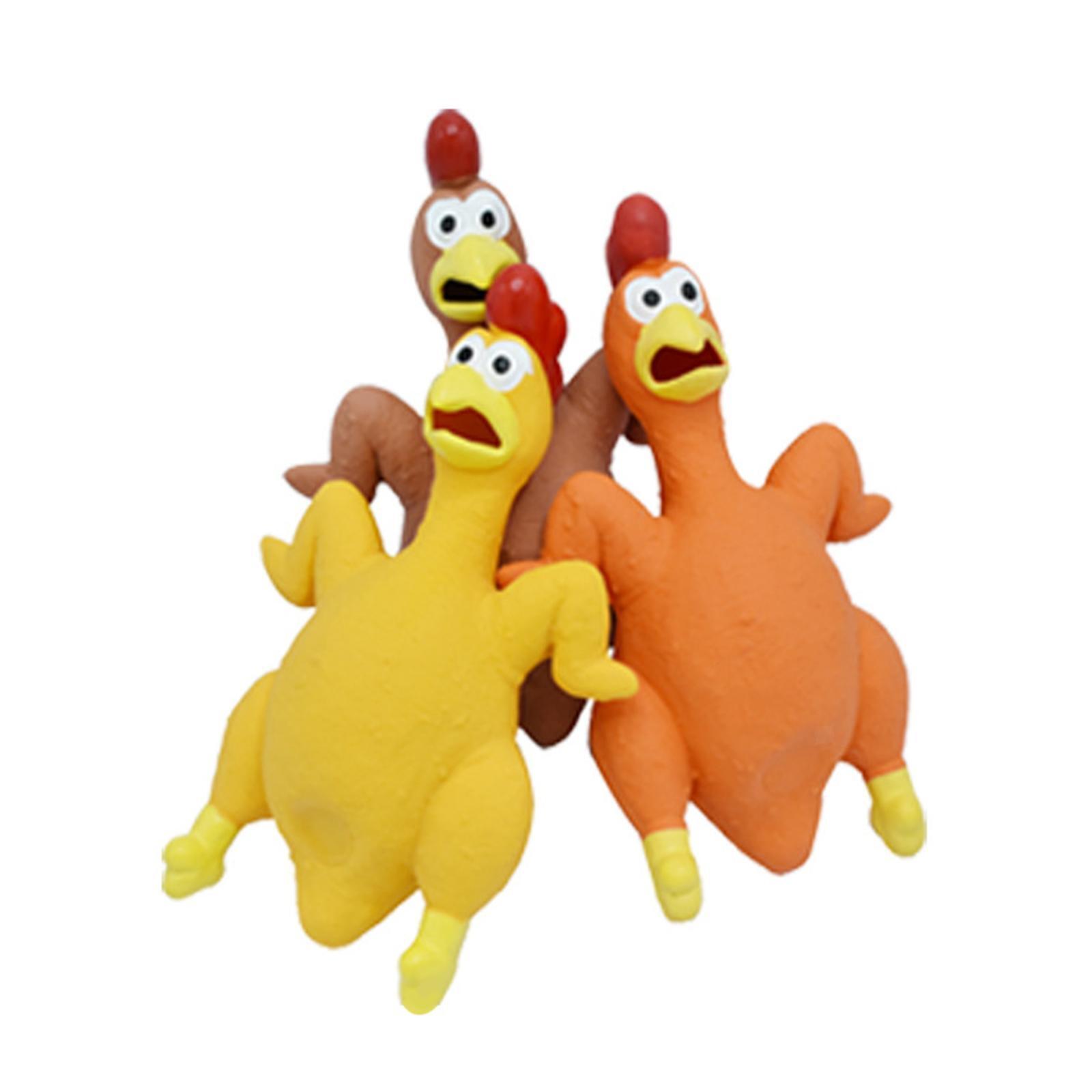 Squeeze Chicken for Kids Adults Backyard Games Funny Screaming Chicken ...