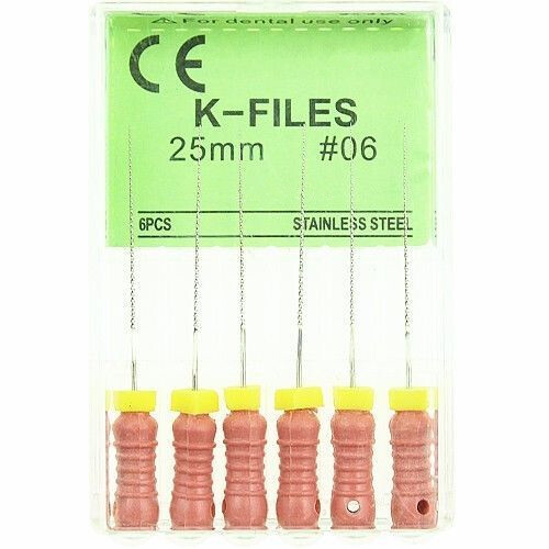 10 Packs Dental K-files 21/25/31mm Endodontic Hand Use Endo Root Canal ...