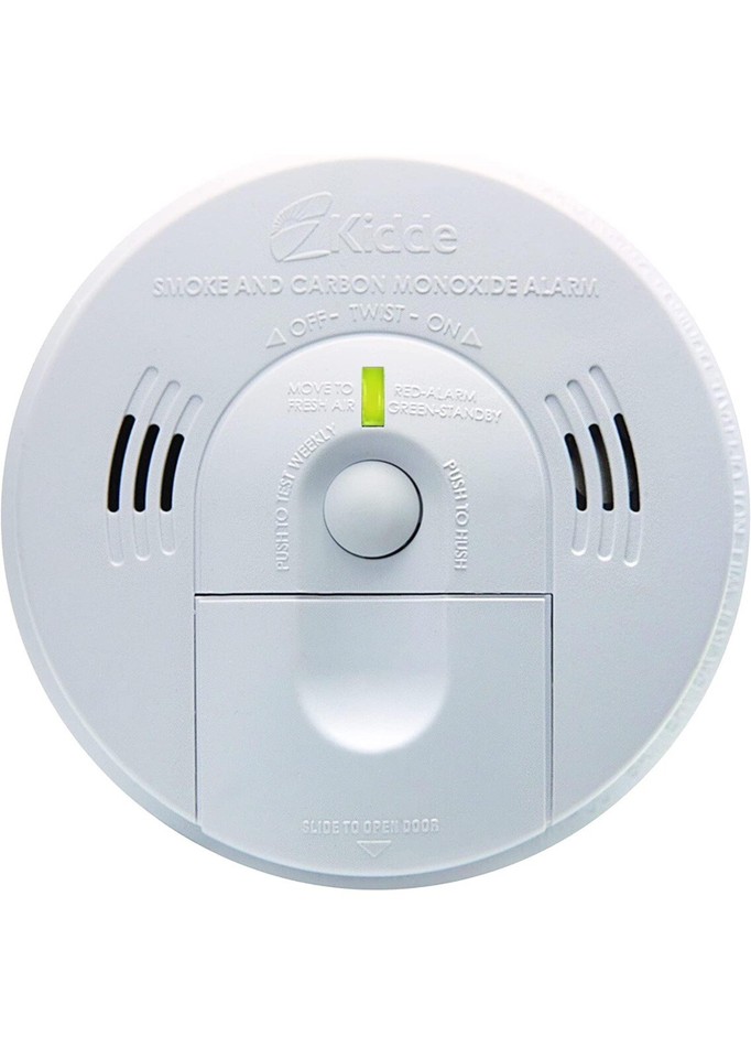 Kidde 21006377 Hardwired Combination Carbon Monoxide & Smoke Alarm KN ...