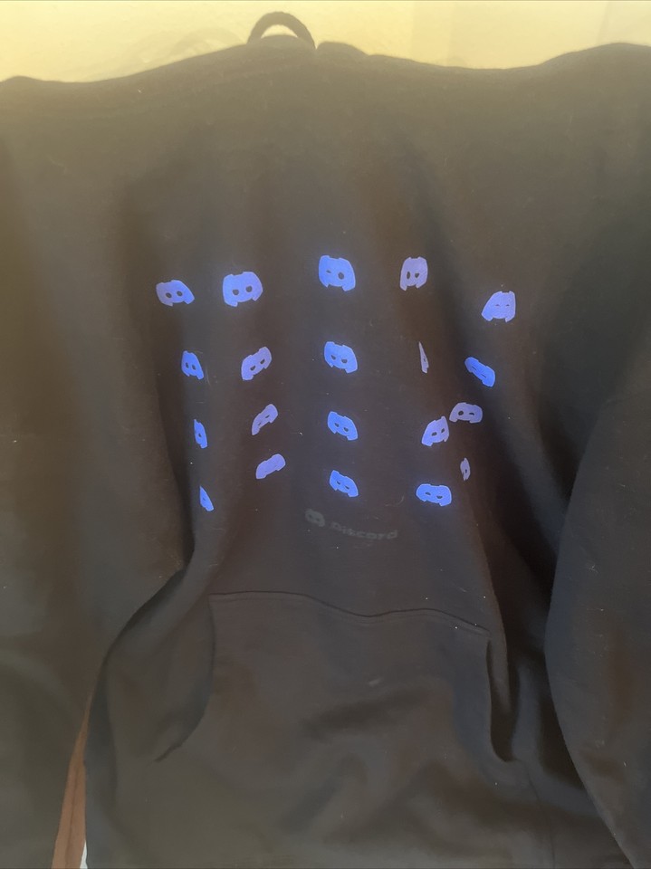 Discord Partner Hoodie Sweatshirt Size (L) PC Twitch Gaming Ultra Rare ...