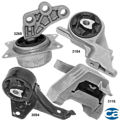 Engine Motor Mount & Auto Trans. Mounts 4Pcs Set for Pontiac G6 2007 ...