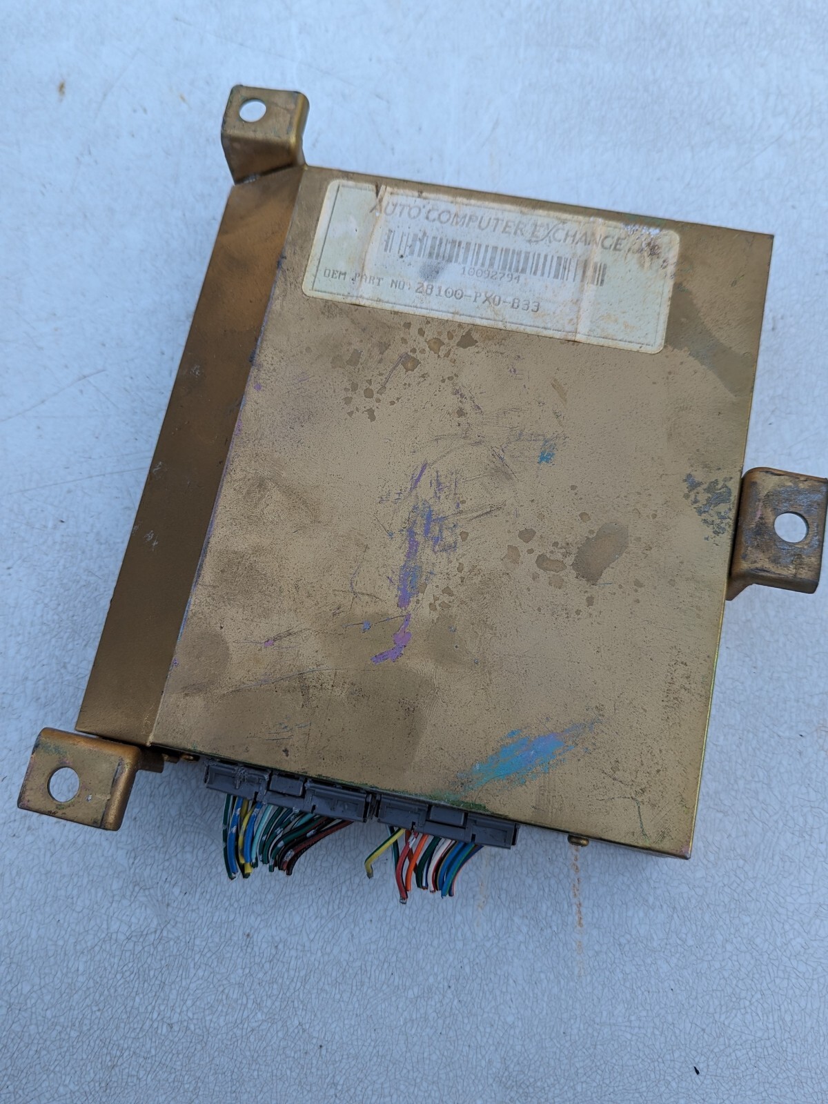 90 91 Honda Accord Transmission Control Module 28100-PX0-833 TCM TCU ...