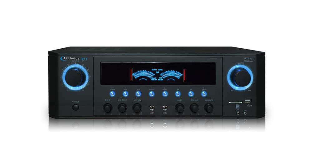 Technical Pro RX38UR Professional Receiver with USB & SD Card Inputs ...